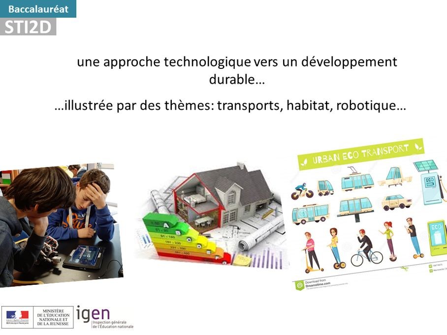 Le Baccalauréat STI2D||Sciences et Technologies de l'Industrie et du ...